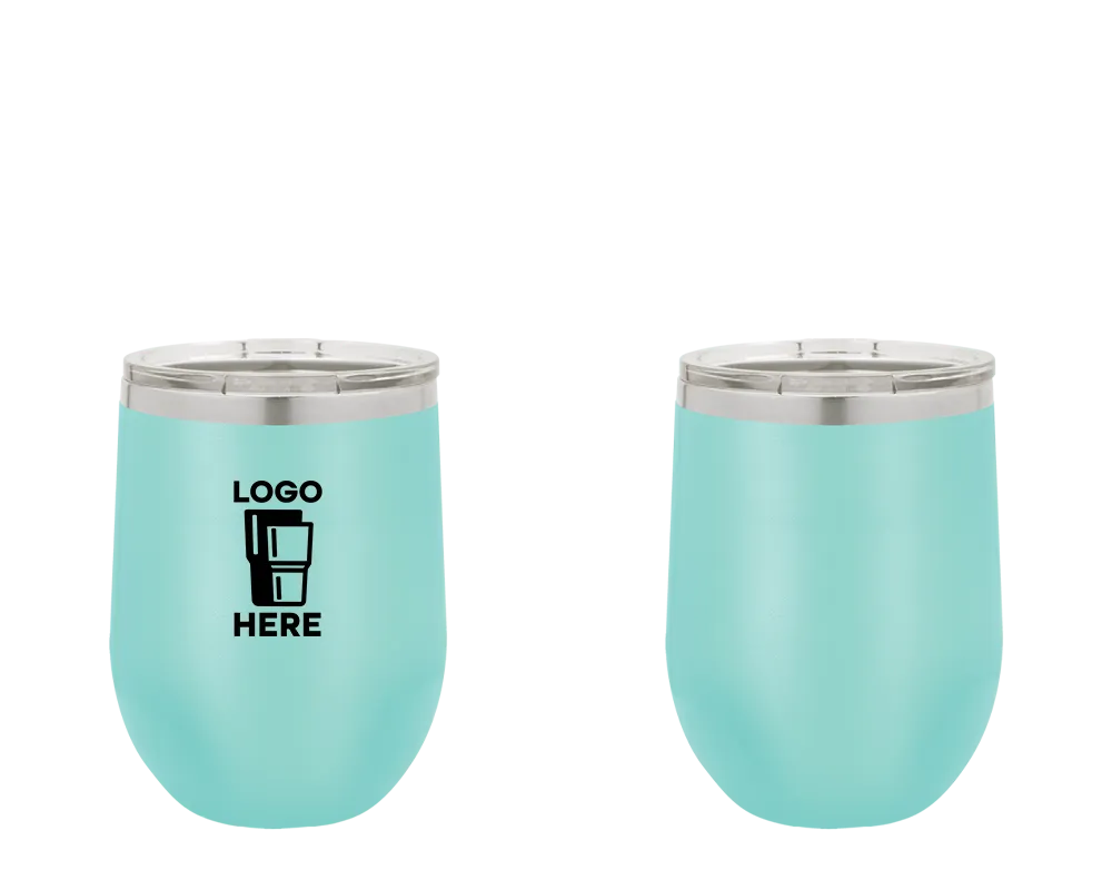Bulk Logo Polar Camel 12 Oz Stemless Wine Tumbler Tumbler Shop